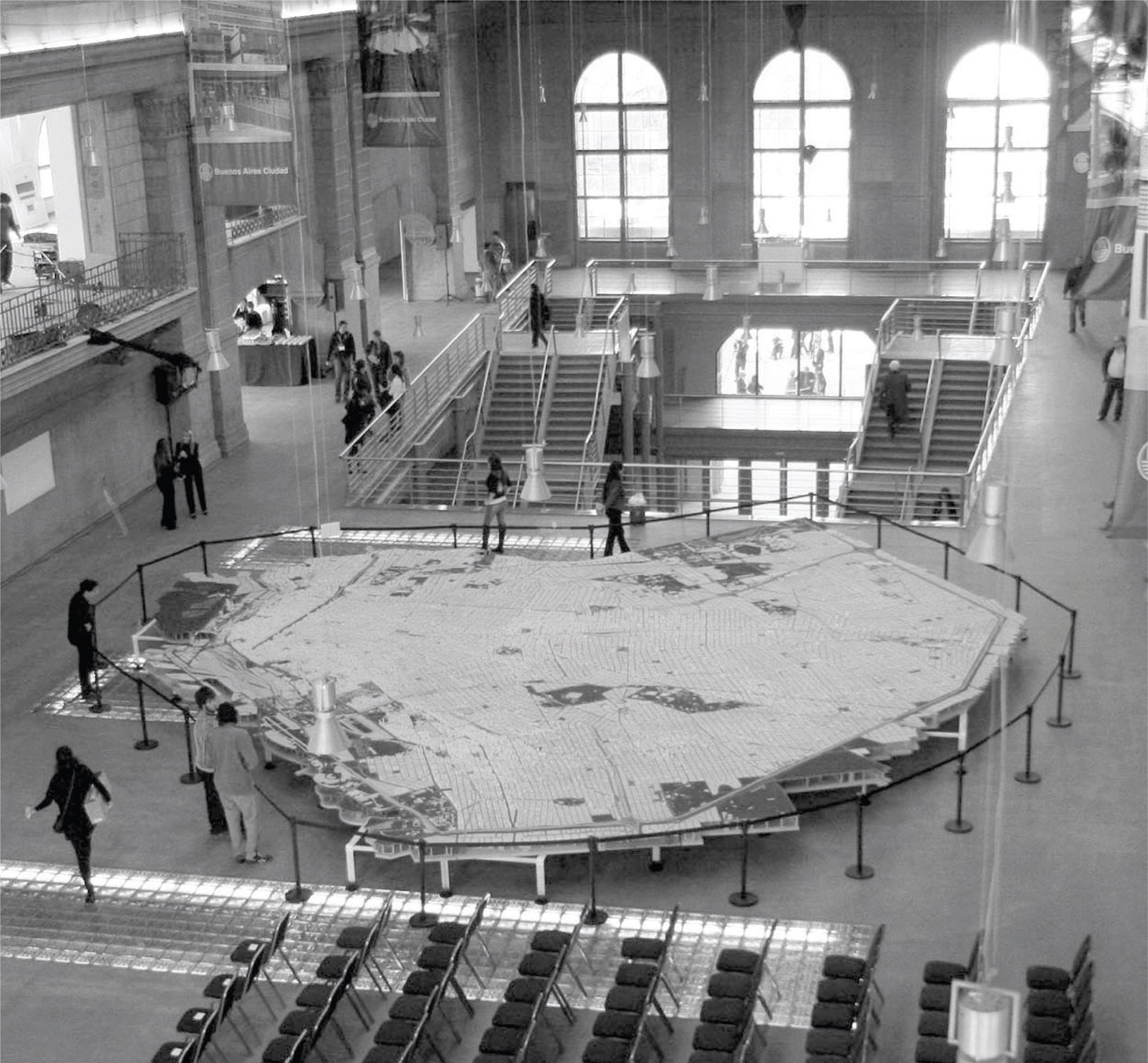 Giant Scale Model of Buenos Aires City | Podium